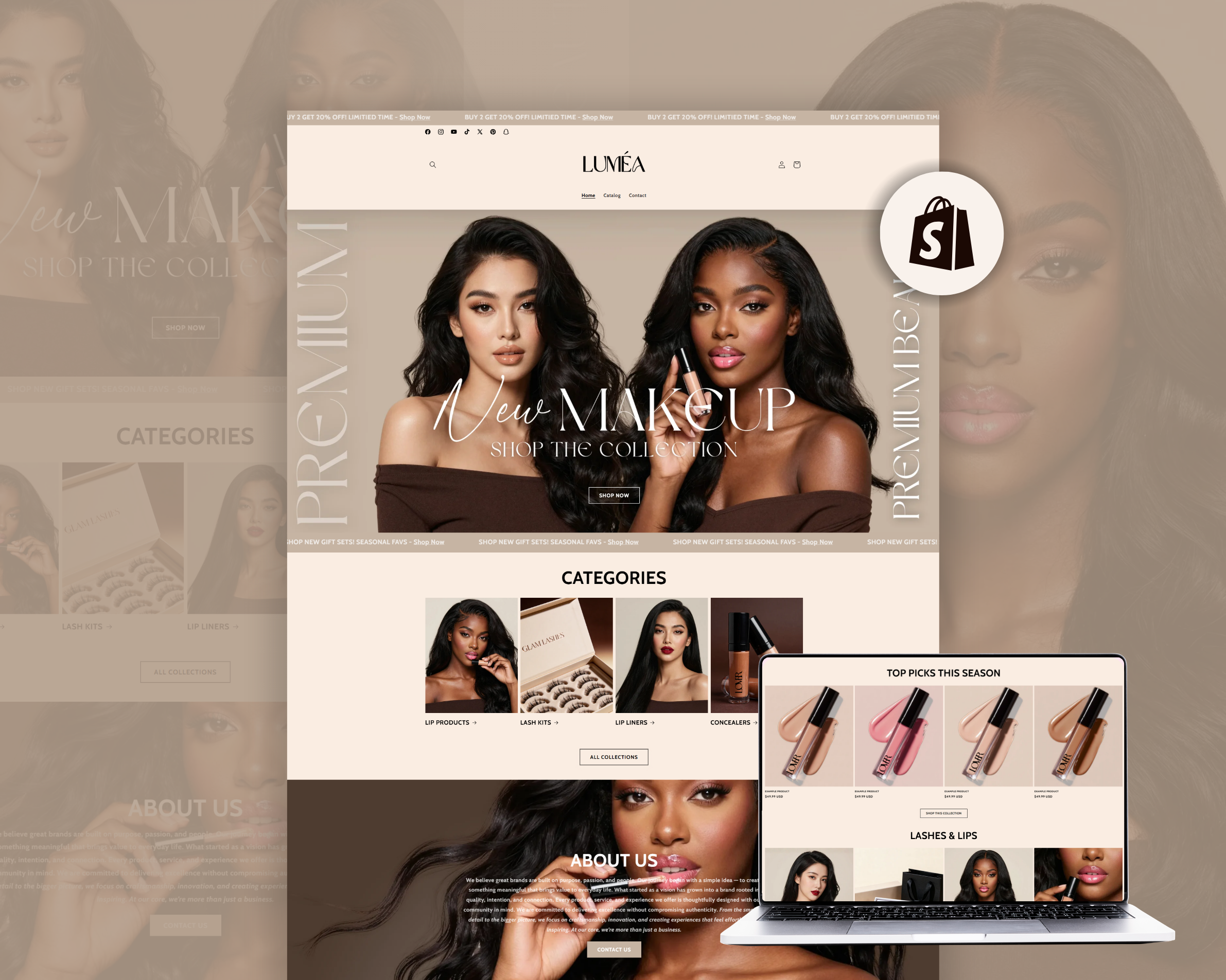 Shopify Themes – BeverlyTemplates