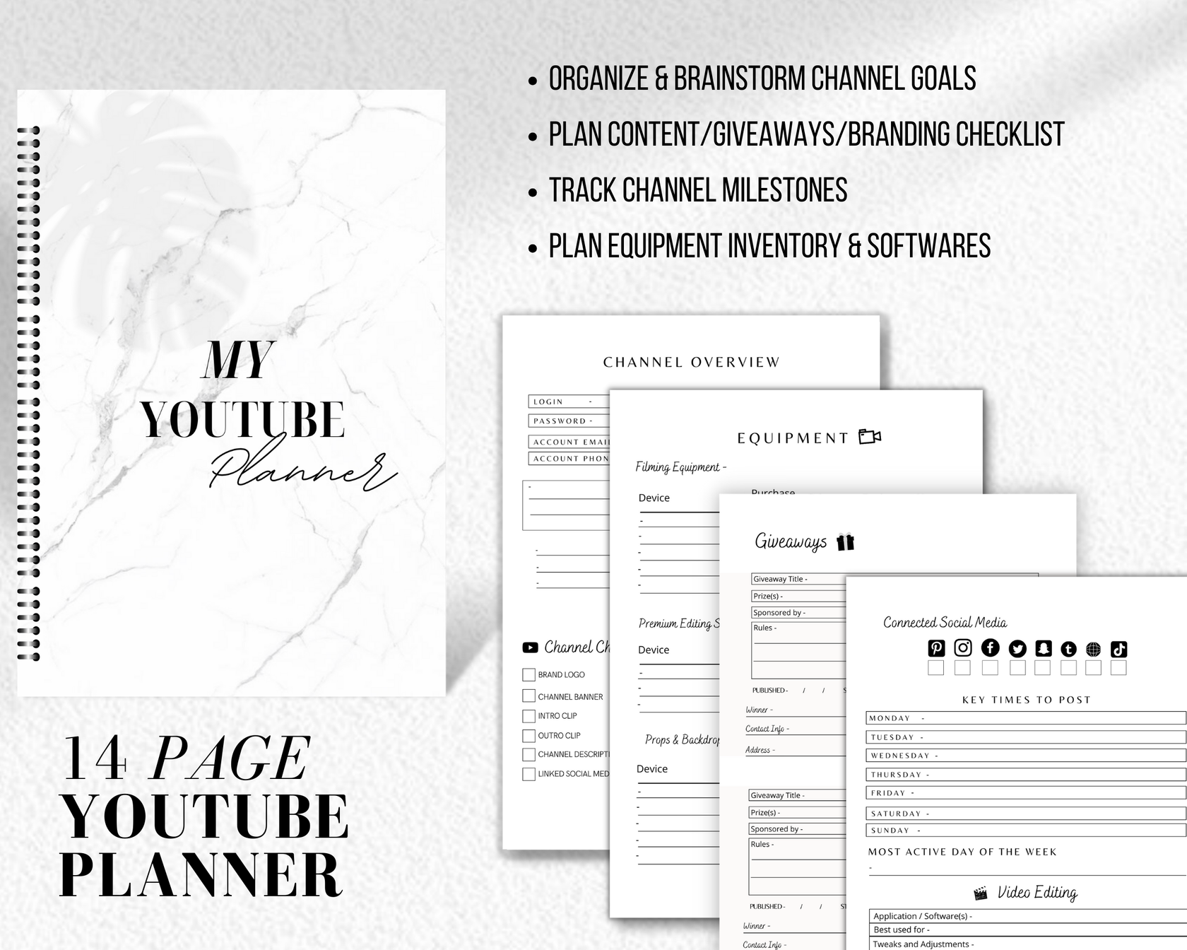 Ultimate YouTube Bundle – BeverlyTemplates