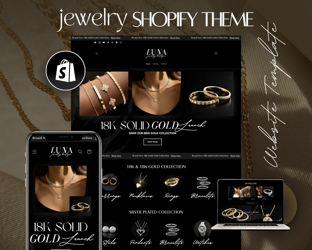Jewelry Themes – BeverlyTemplates