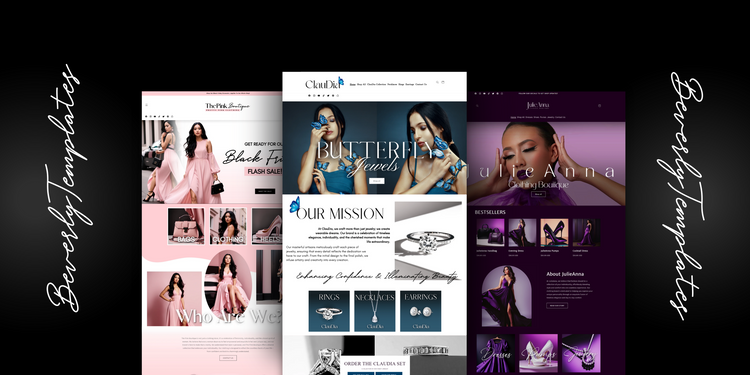 Custom Shopify Website – BeverlyTemplates