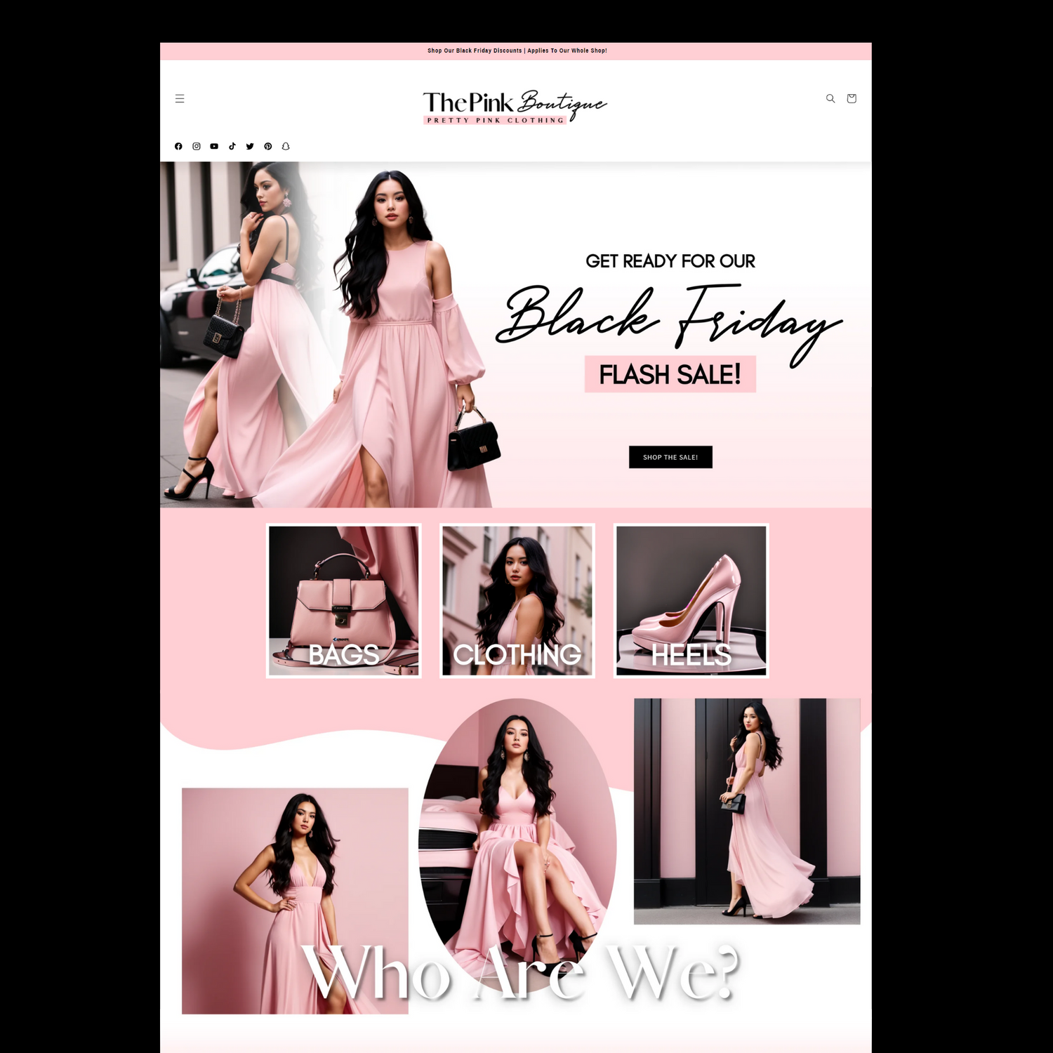 Custom Shopify Website – BeverlyTemplates